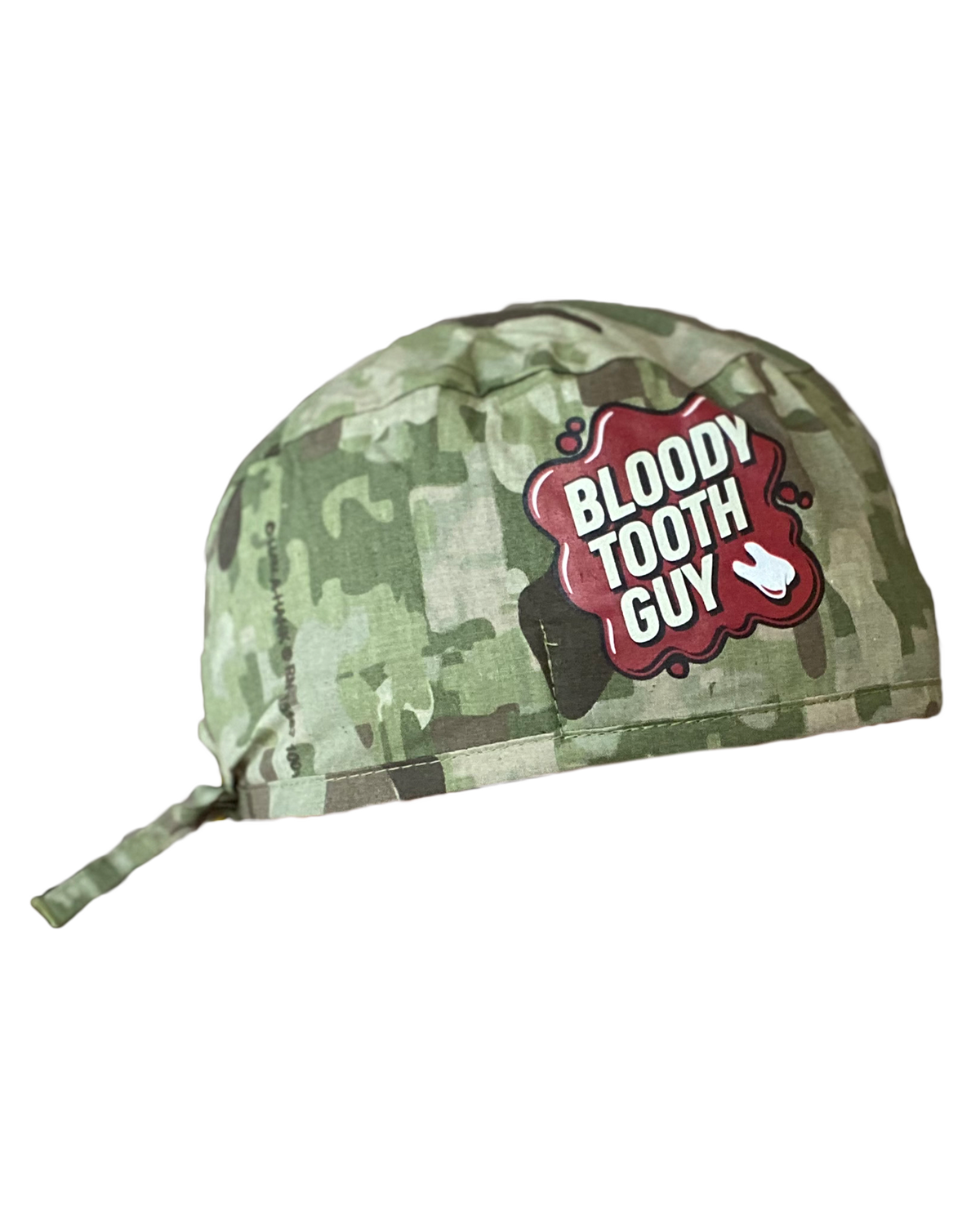 Surgical Cap – Bloody Tooth Guy